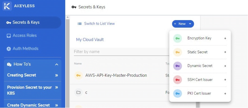 How To Manage OpenShift Secrets With Akeyless Vault